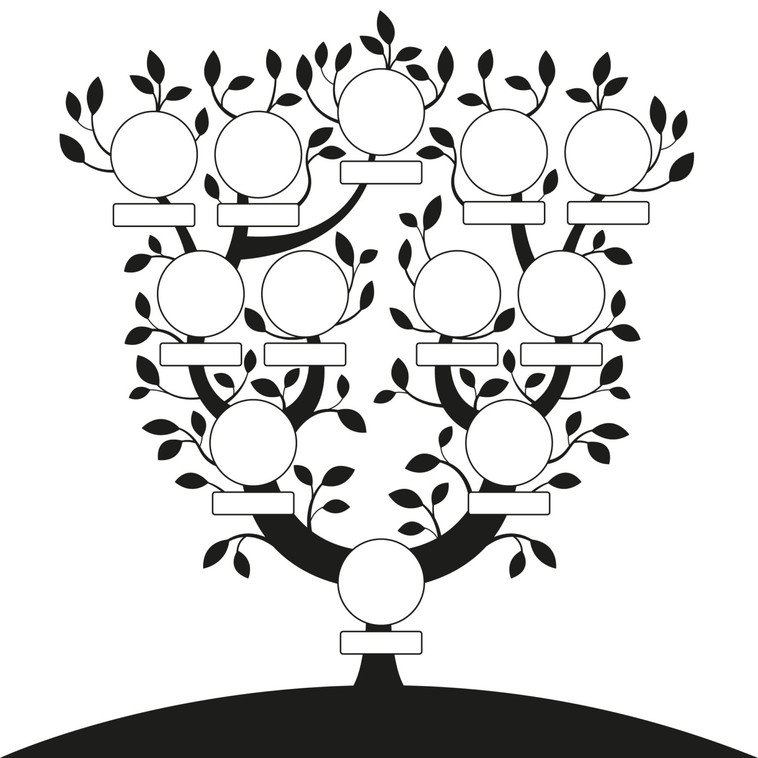 Rodokmen ŠABLONA ke stažení - 5 vzorů - ProDětiCokoliv.cz