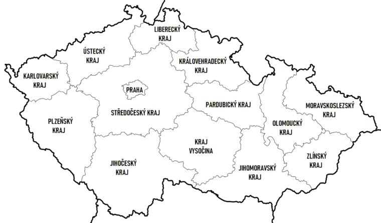 Mapa České republiky k vytisknutí - PODROBNÁ i SLEPÁ - ProDětiCokoliv.cz