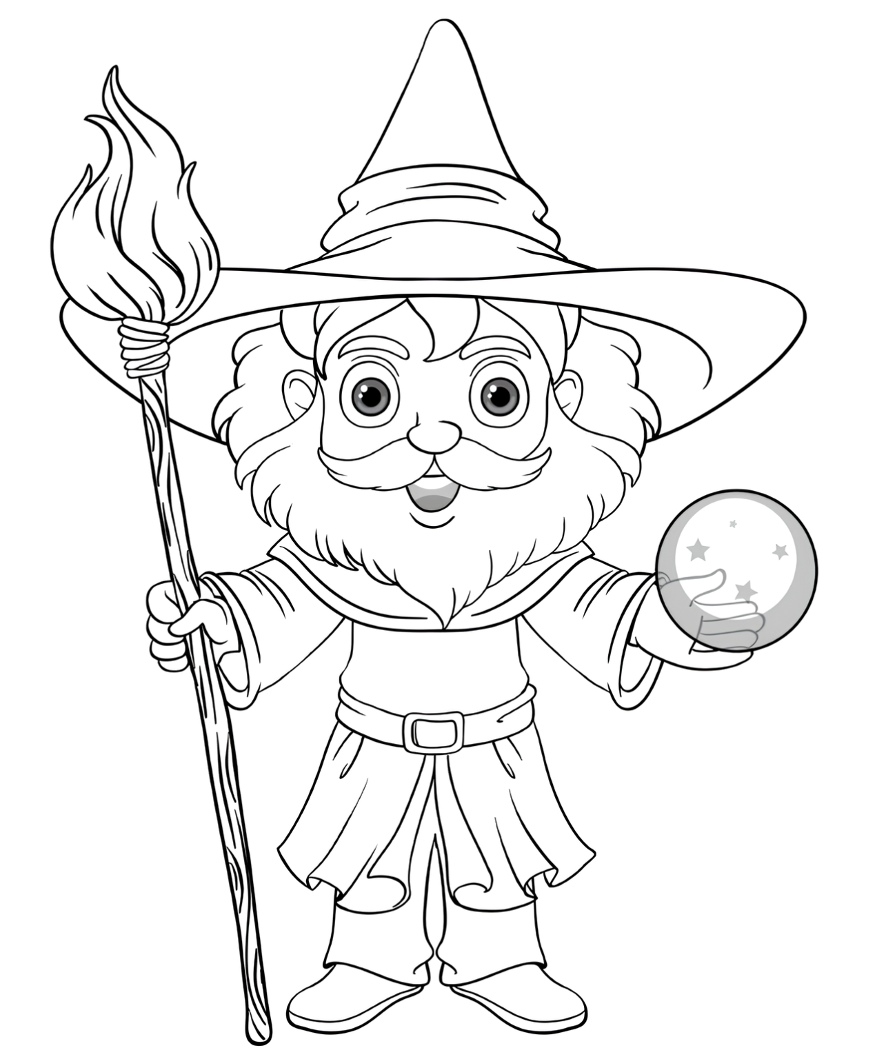 Omalovánky POHÁDKOVÉ POSTAVY - K TISKU - ProDětiCokoliv.cz