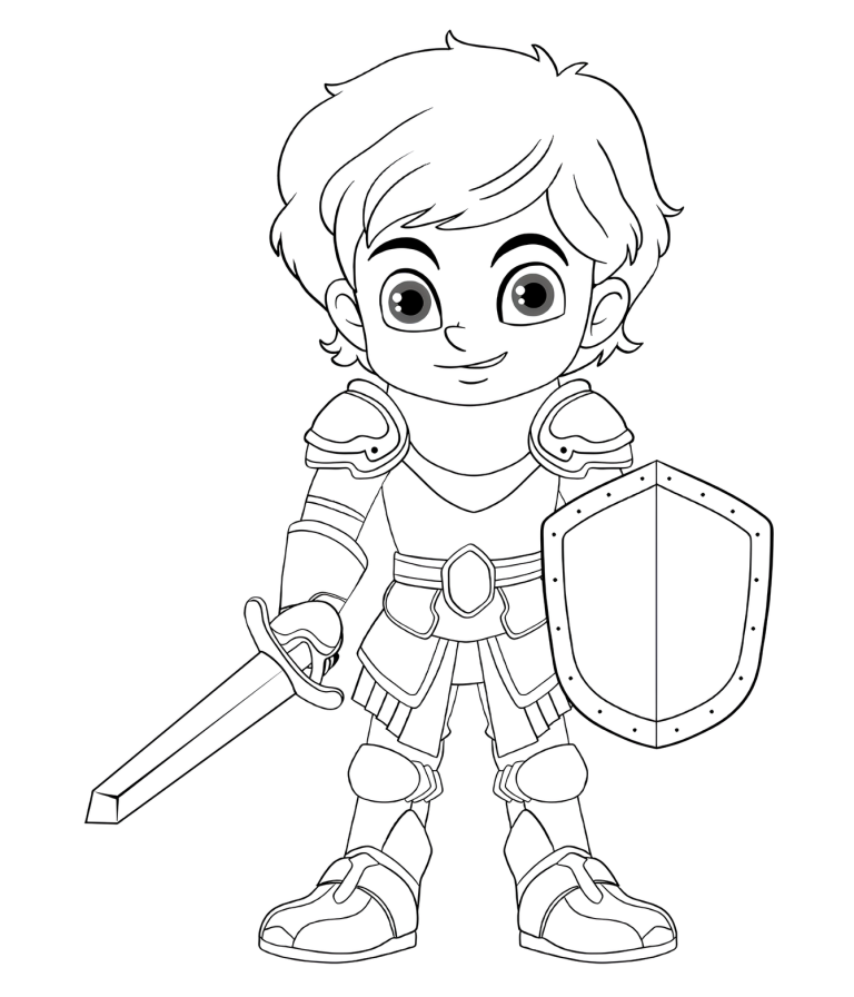 Omalovánky POHÁDKOVÉ POSTAVY - K TISKU - ProDětiCokoliv.cz