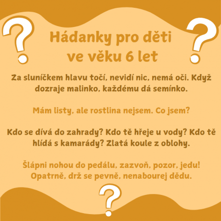 Hádanky pro děti k vytisknutí - ProDětiCokoliv.cz