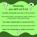 Hádanky pro děti k vytisknutí - ProDětiCokoliv.cz