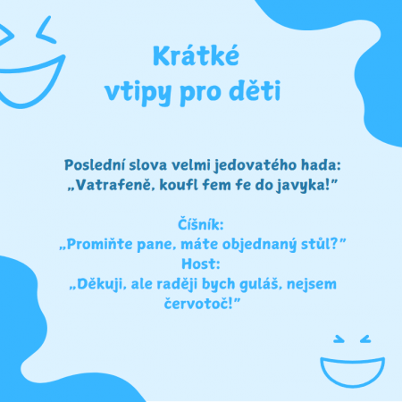 Krátké vtipy pro děti: 20 vtipů, které vás rozhodně pobaví ...