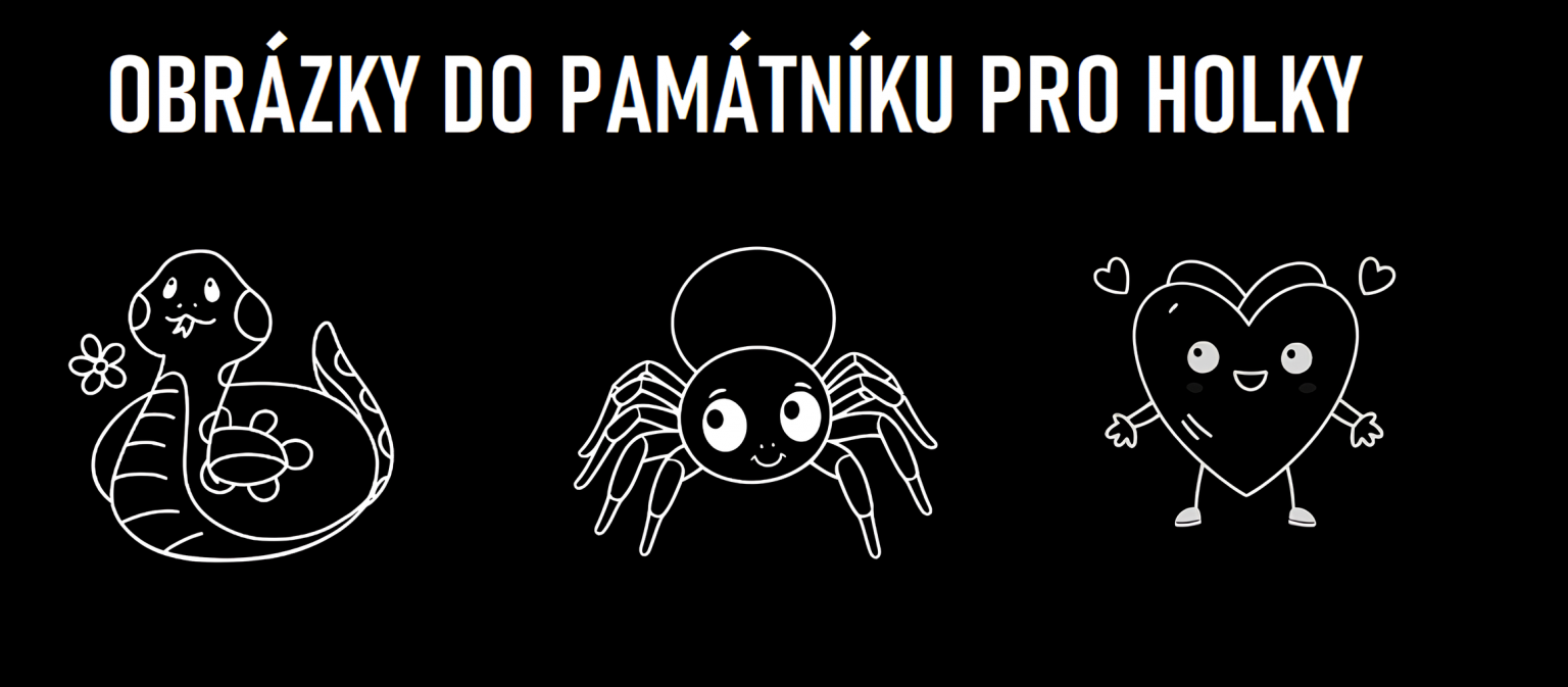 Jednoduché obrázky do památníku - KRESLENÉ - ProDětiCokoliv.cz