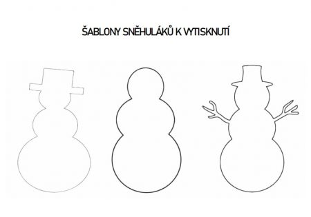 Vánoční šablony k vytisknutí - V PDF - ProDětiCokoliv.cz