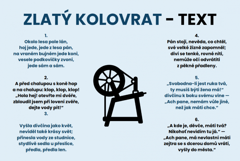 Zlatý kolovrat TEXT - Karel Jaromír Erben - ProDětiCokoliv.cz