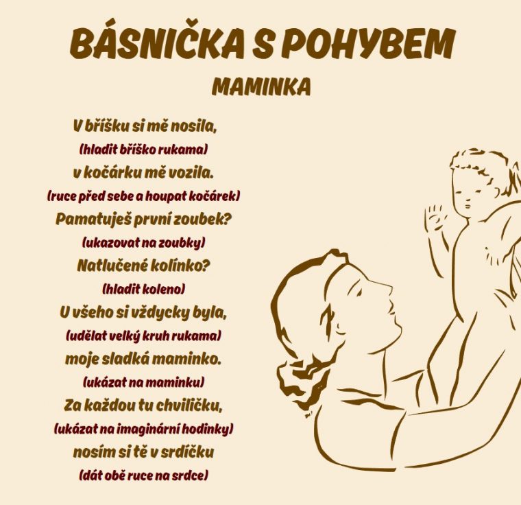 Básničky s pohybem: 14 osvědčených říkanek nejen do školky ...