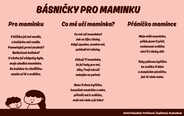 Básničky pro maminku: 7 veršovaných vzkazů, co potěší - ProDětiCokoliv.cz